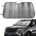 ‌SNNROO Car Windshield Sun Shade – Reflective Aluminum Foil Heat Shield ...