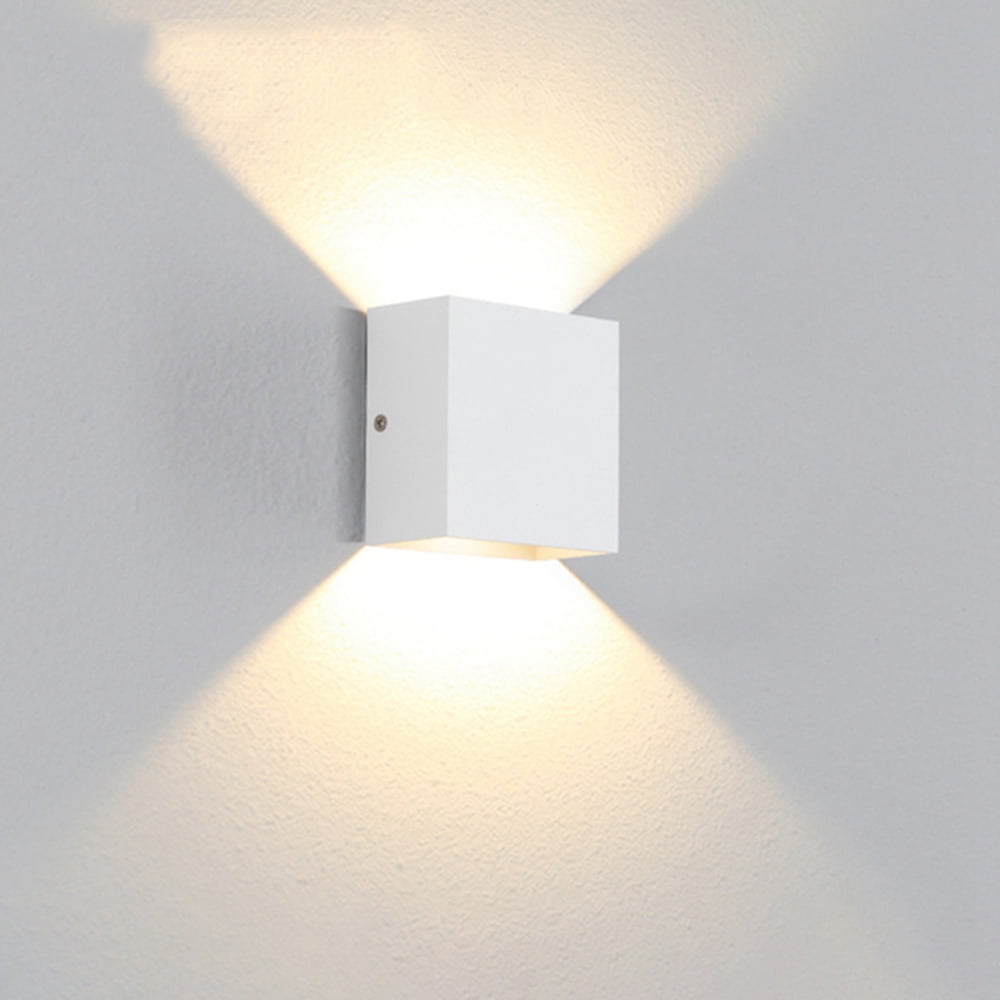 SNNROO Modern LED Wall Sconce Lighting Fixture Lamps 6W Warm White ...