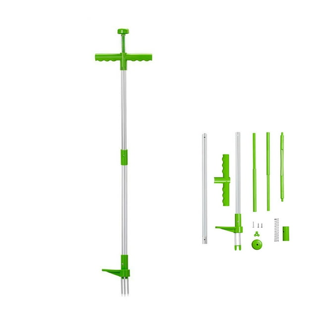 SNNROO Weed Puller, Standup Weed Root Pulling Tool, Long Handle Garden ...