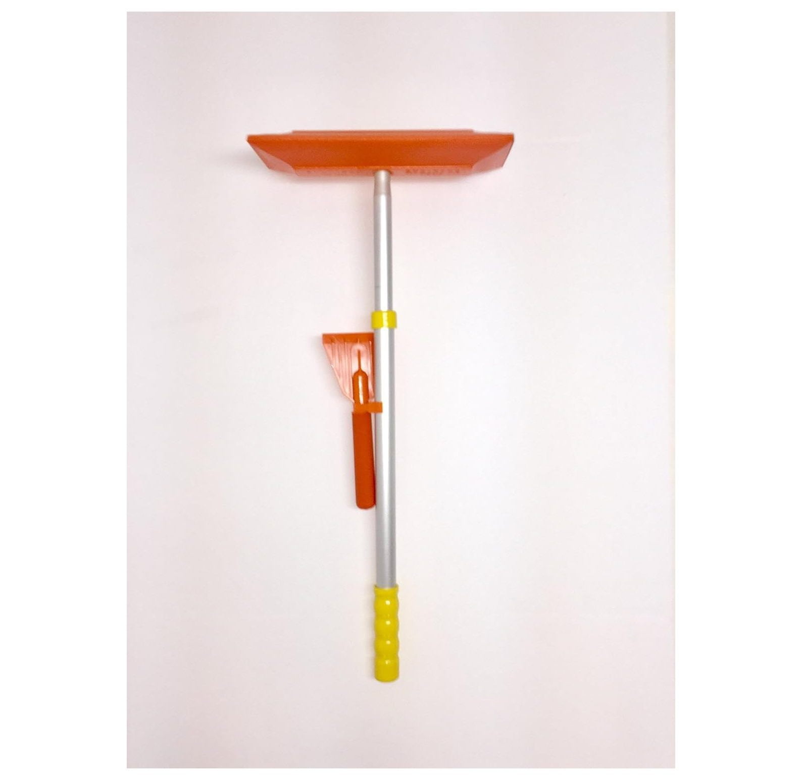 SNO Rake - Model #111-12" Rake/37 Telescoping Aluminum Handle w/Ice ...