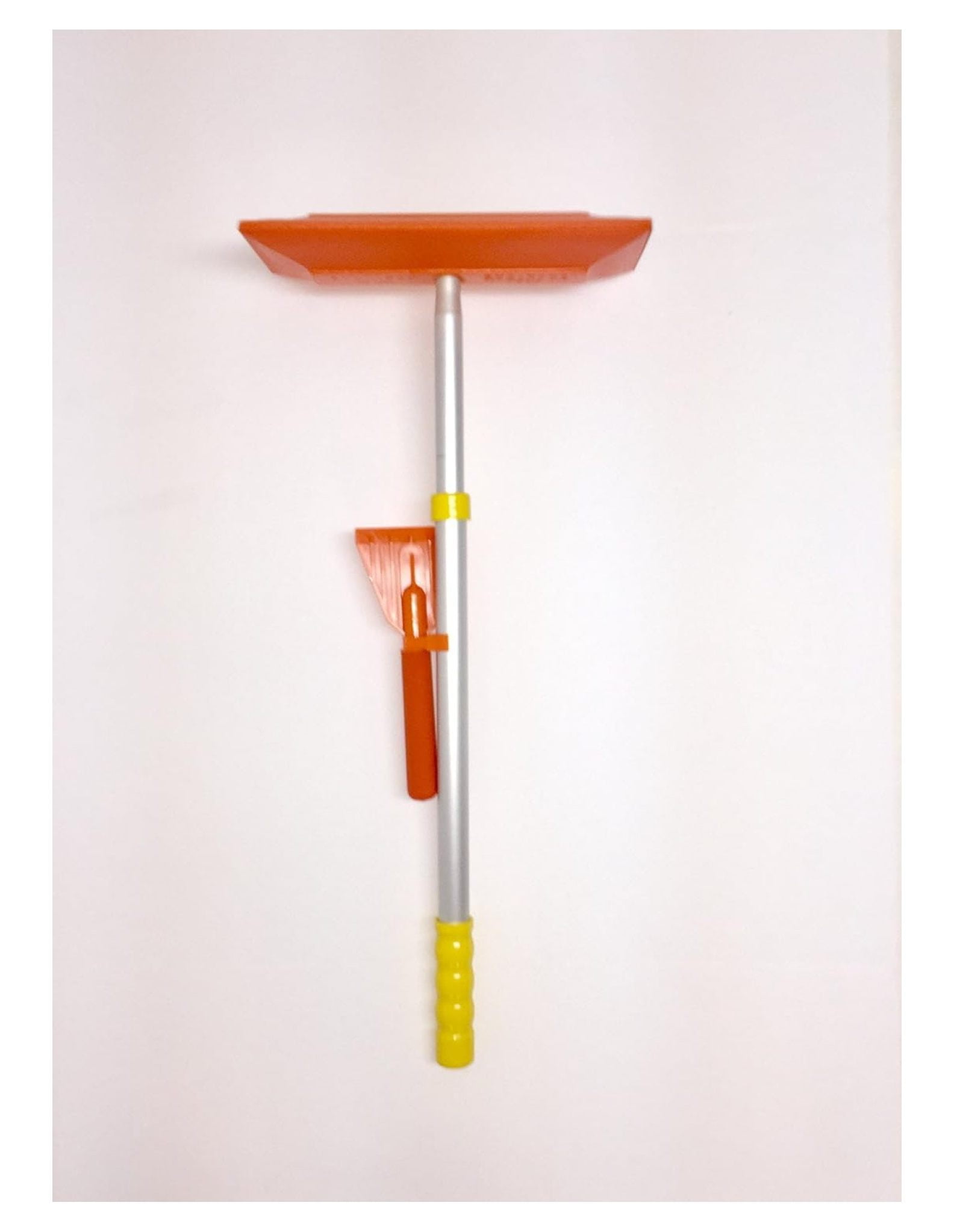 SNO Rake - Model #111-12" Rake/37 Telescoping Aluminum Handle w/Ice ...