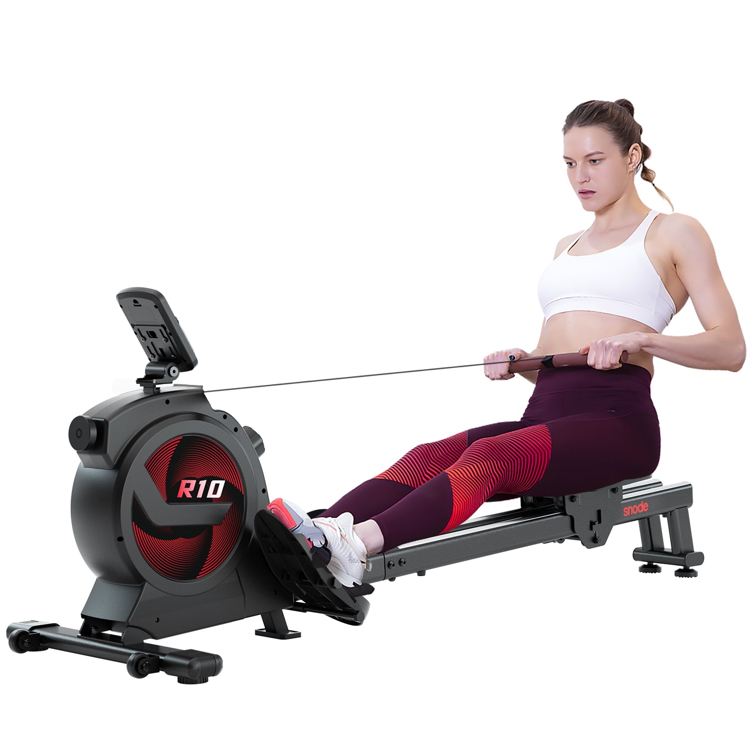Snode Magnetic Rowing Machine, Black, 350 lbs - Walmart.com