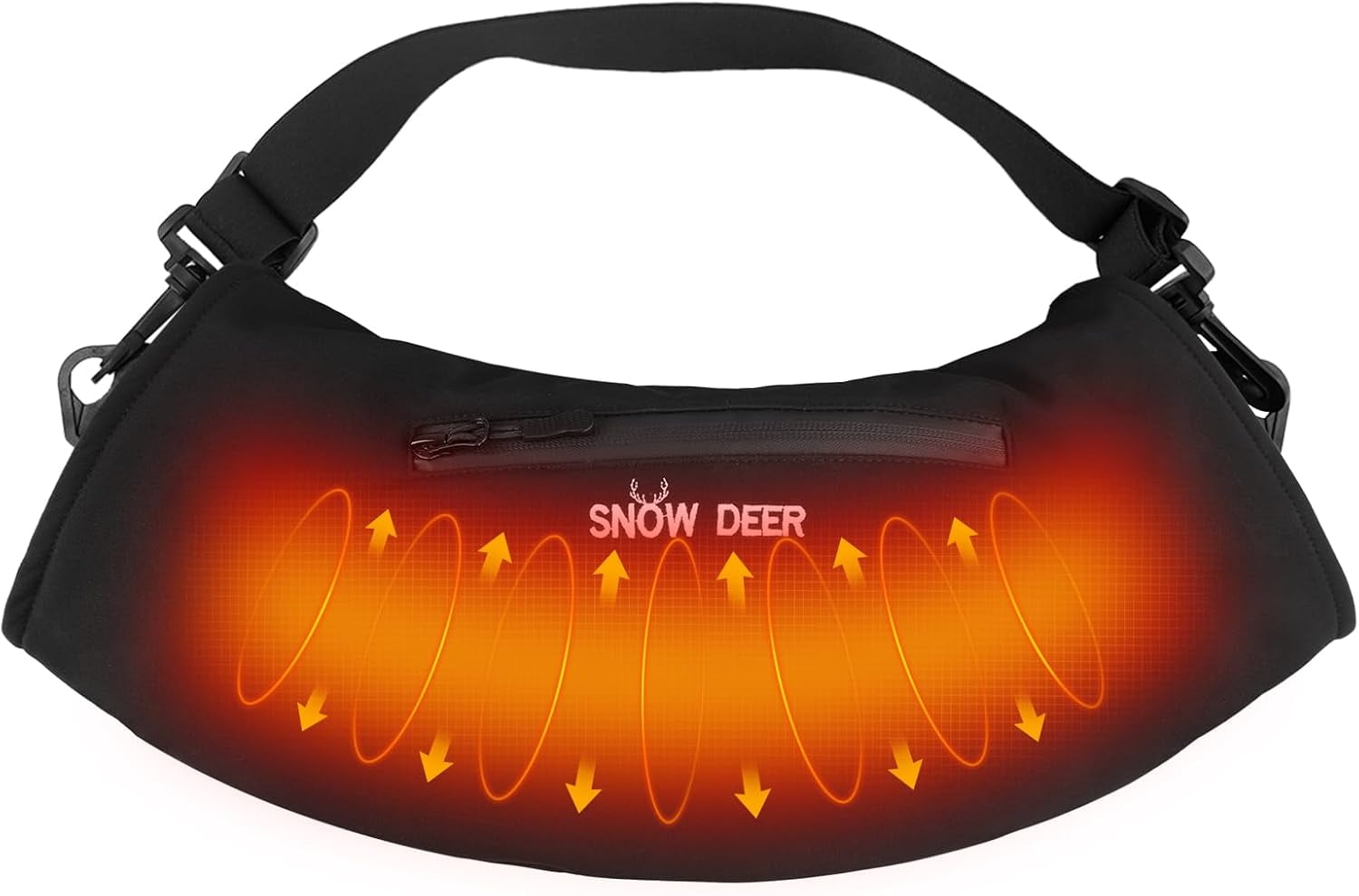 SNOW DEER Heated Hand Muff with 7.4V Rechargeable Battery, Electric ...