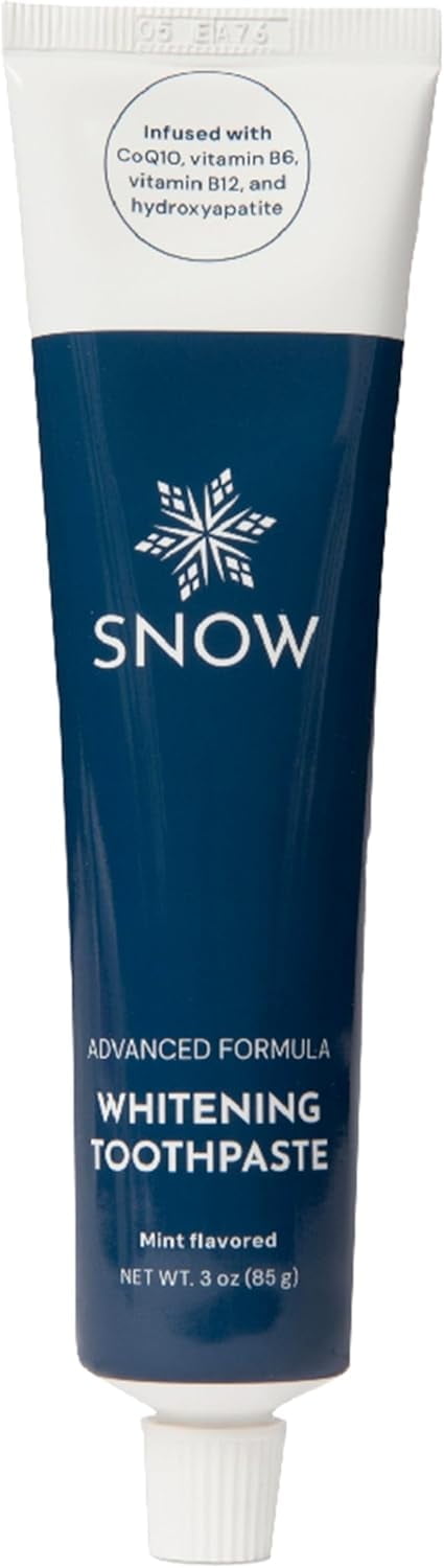 SNOW Infusions Whitening Toothpaste, Advanced Nighttime Formula with ...