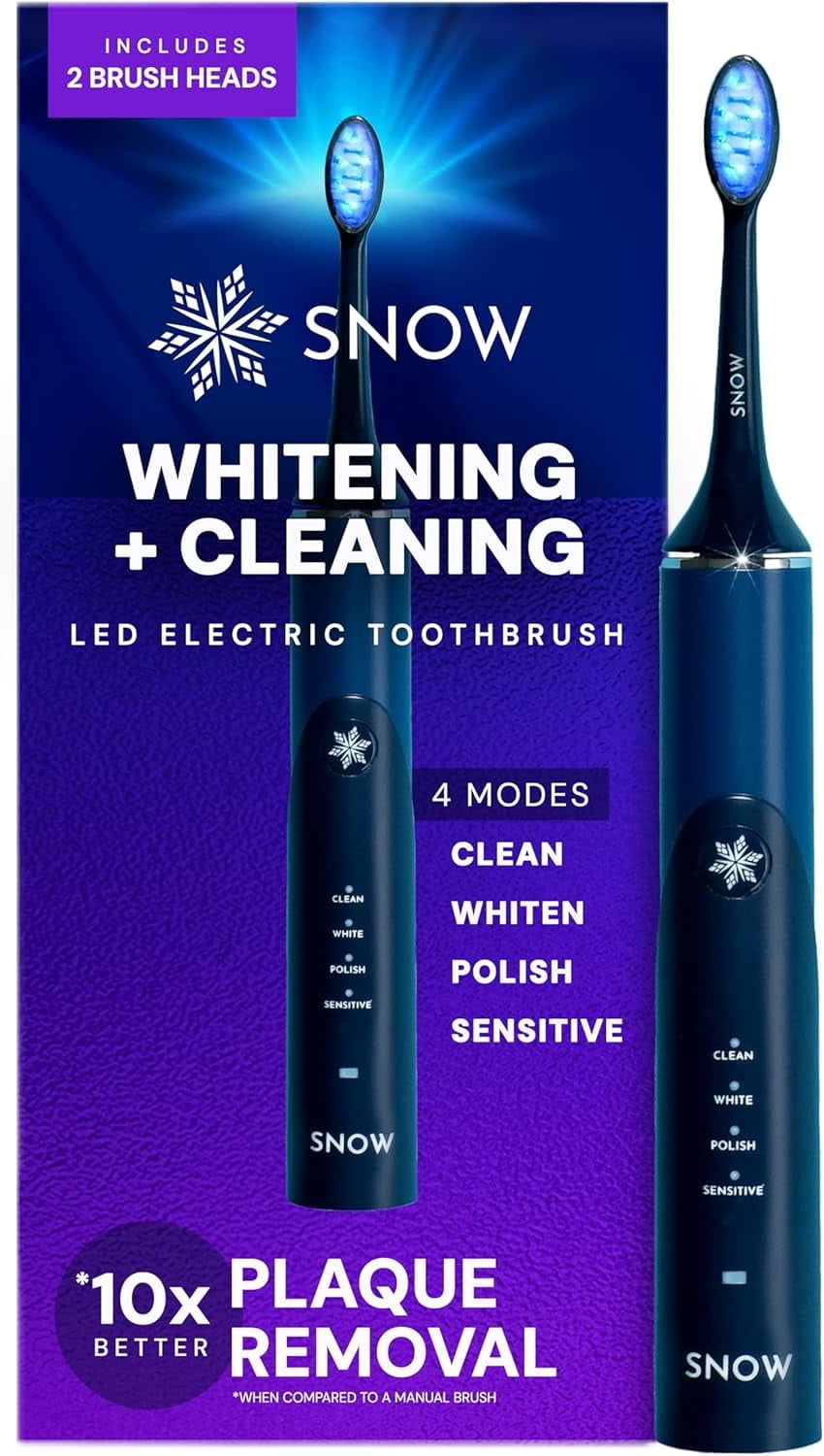 SNOW LED Whitening Electric Toothbrush | Dentist-Designed Electric ...