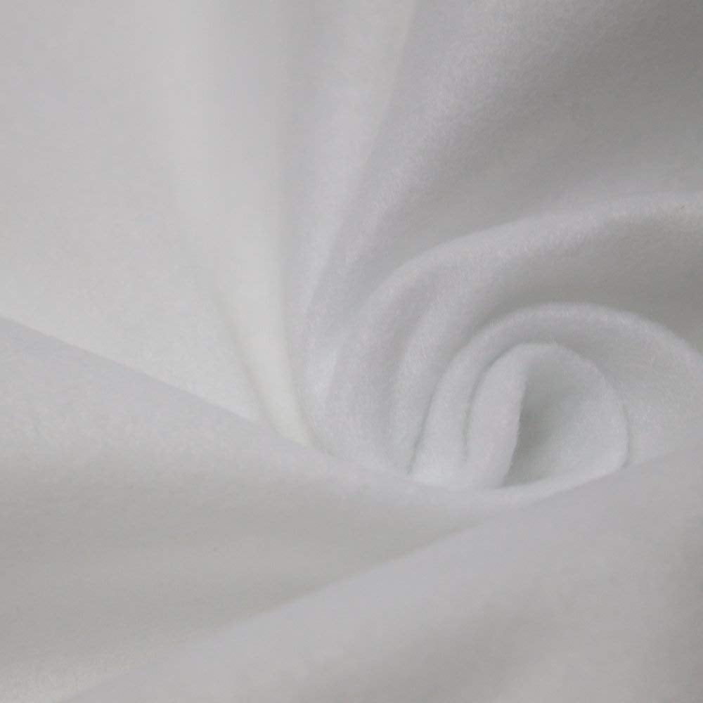 SNOW WHITE - 72-Inch Wide 1/16 Thick Acrylic Felt Fabric for Arts and ...