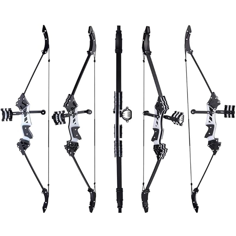 SNOWEAGLE 18.9-inch Bow And Arrow,Stainless Steel Mini Bow , Arrow Mini ...