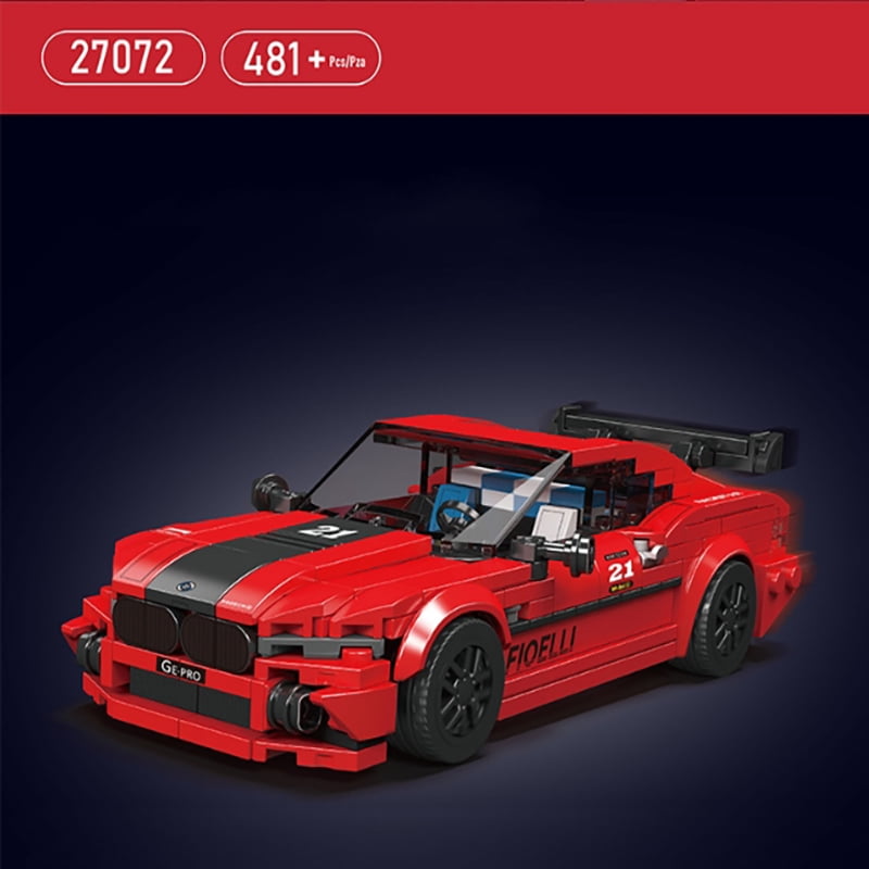 SNOWEAGLE Mould King Speed Champion P80C Racing Car Building Kit with ...