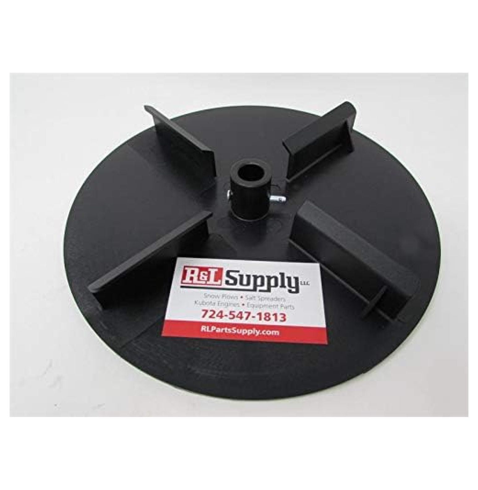 SNOWEX Snow-EX Western 10" Polymer Salt Spreader Spinner Disk 75618 ...