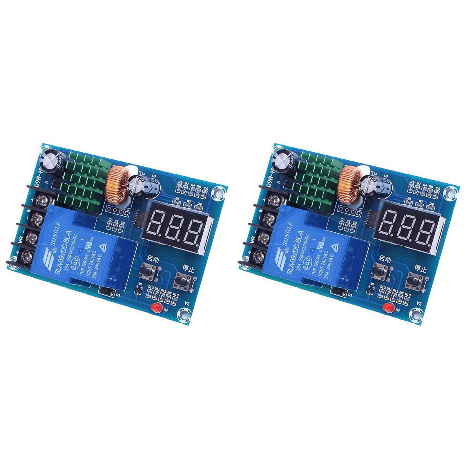 SNOWINSPRING 2X XH-M604 Battery Charger Control Module DC 6-60V Storage ...