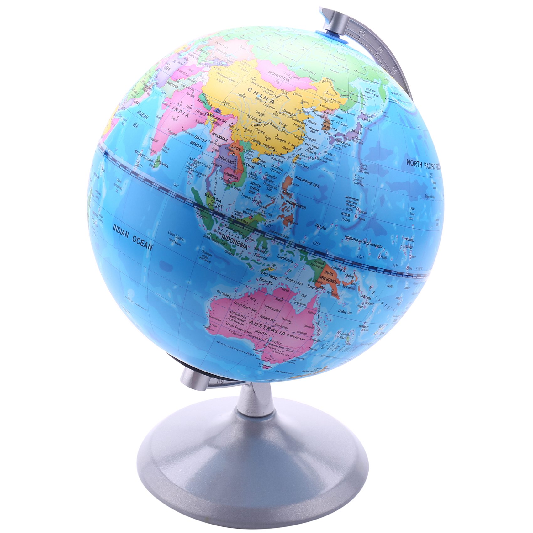 SNOWINSPRING World Globe Constellation Globe with Detailed World Map ...