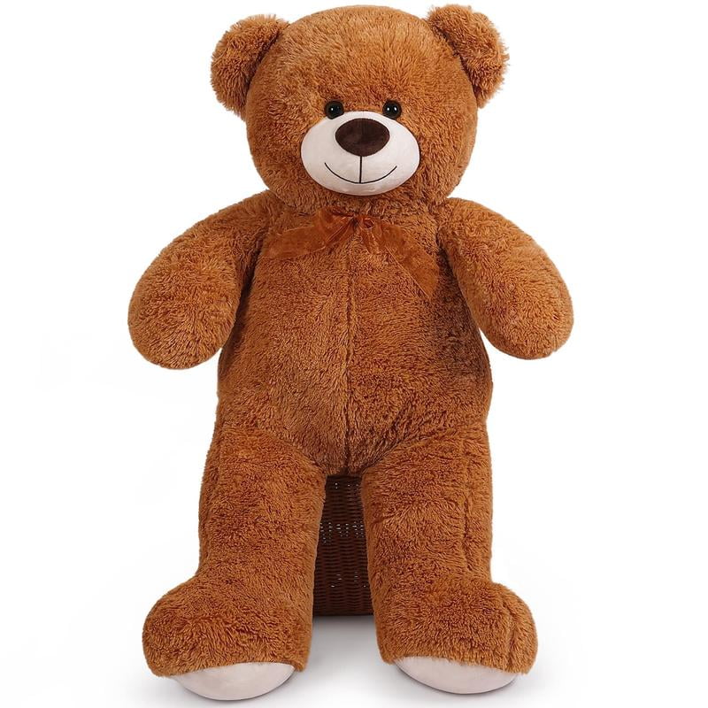 SNOWOLF 43" 47" 55'' Giant Teddy Bear Plush Toy Big Cuddly Stuffed ...
