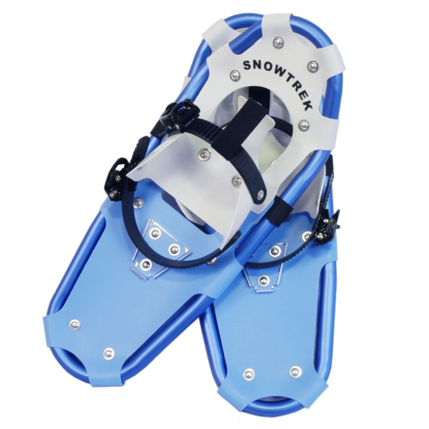 SNOWTREK Aluminum Snowshoes for Kids, Youth and Adults with Carrying ...