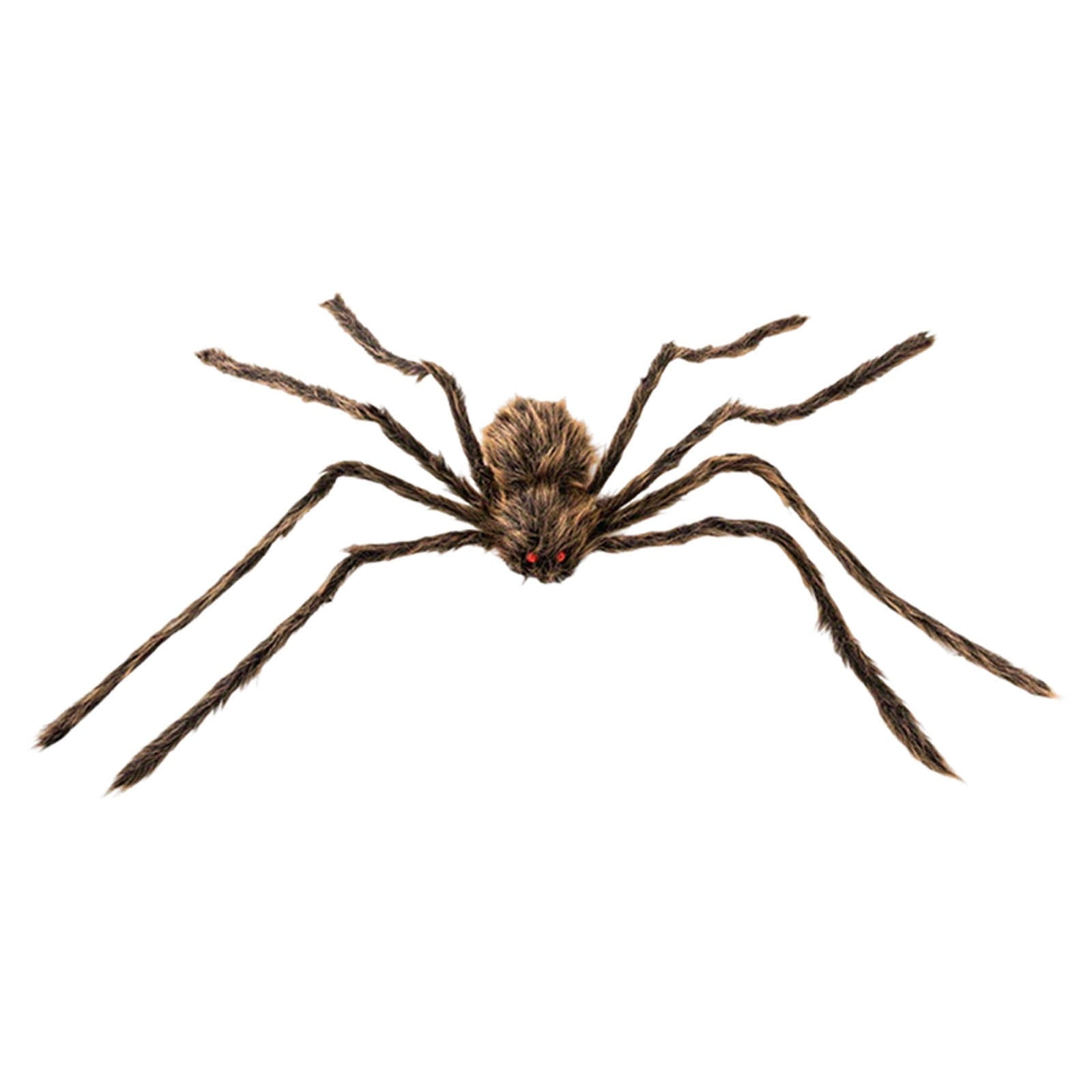 SNPOSN Halloween Giant Spider Decorations, Large Fake Spider with ...
