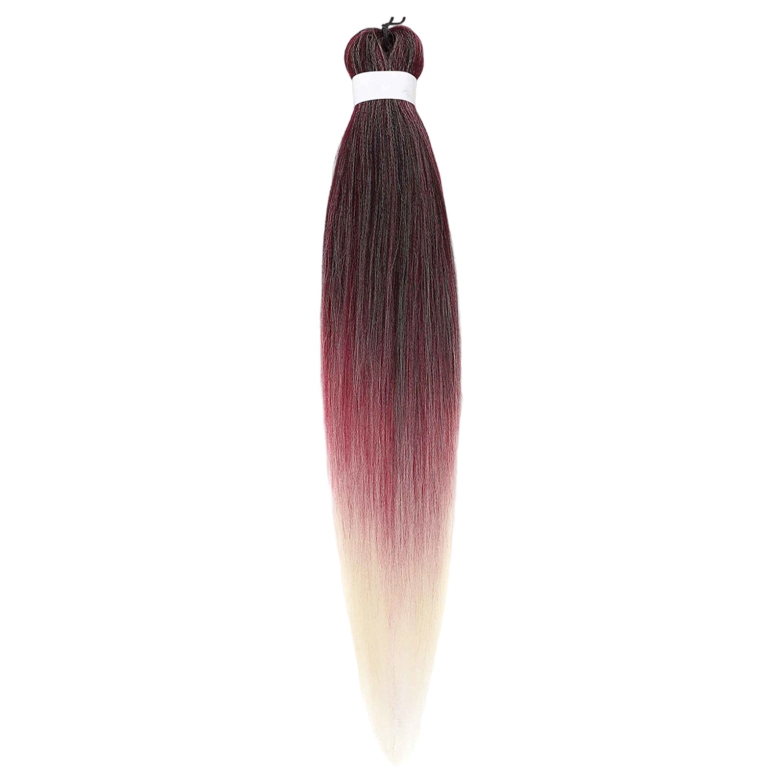 SNPOSN Long Braiding Hair Pre Stretched Synthetic Braiding hair ...