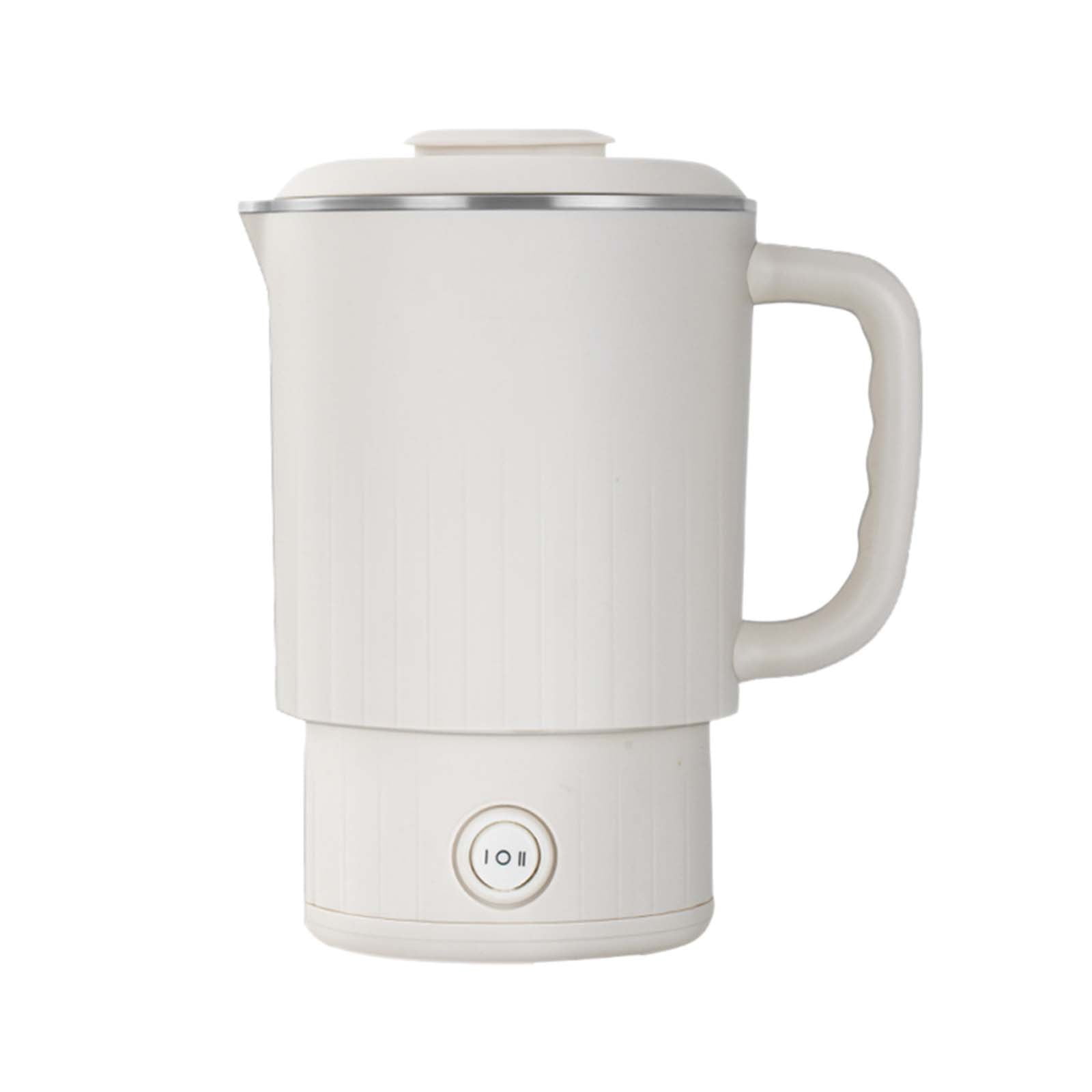 SNPOSN Portable Foldable Electric Kettle, 800ML Stainless Steel Tea ...