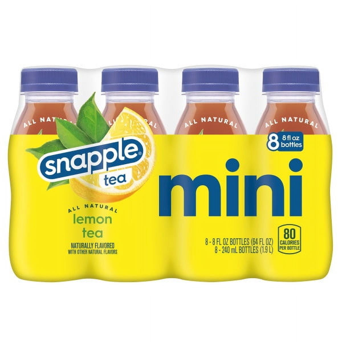 SNPREM TEA LMN RPET 8OZ 8PKX2 - Walmart.com