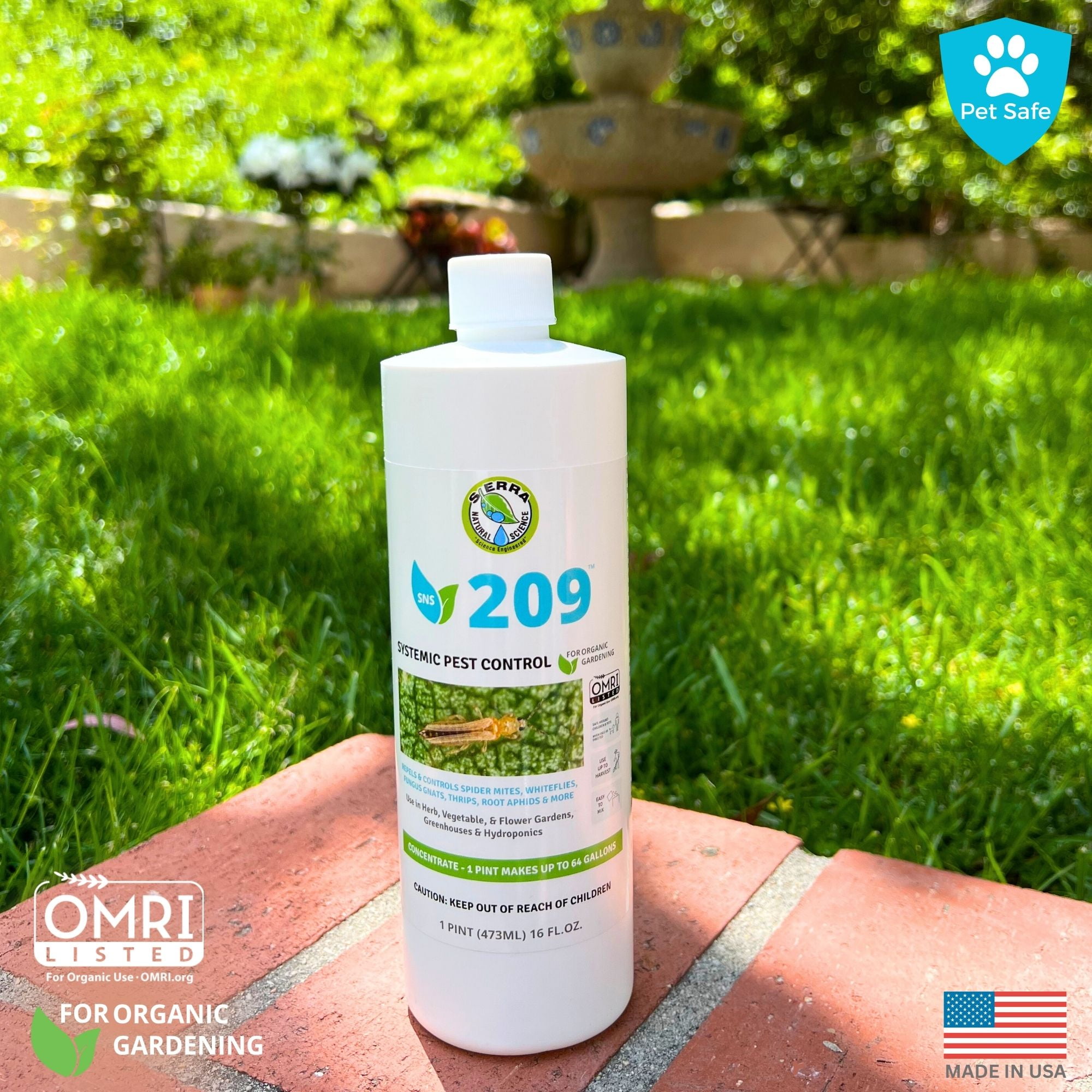 SNS 209 Pesticide Concentrate (Systemic) 16 oz - Walmart Business Supplies