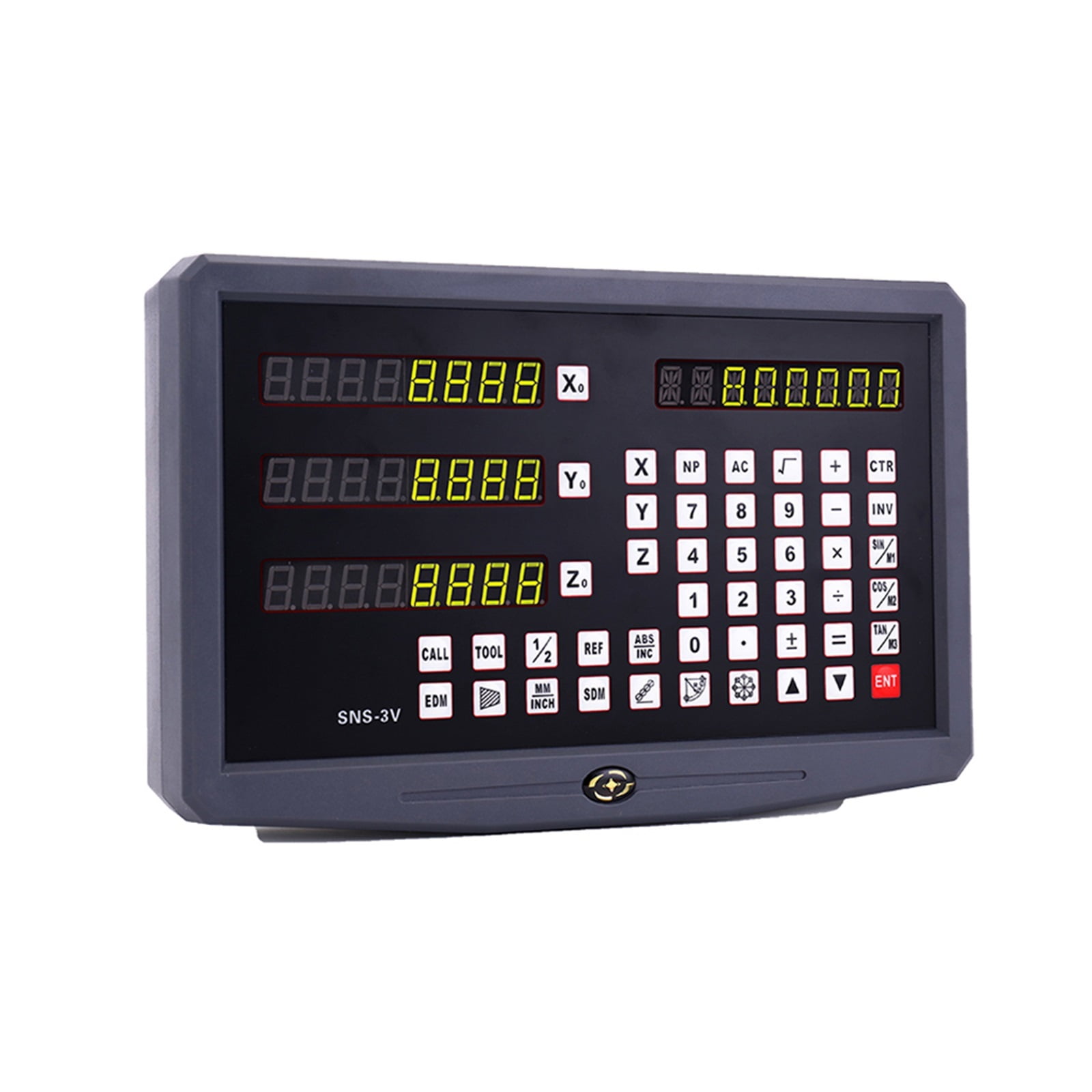 SNS-3V SNS-2V Digital Readout Lathe Mill Dro Display DB9 TTL Signal 80V ...