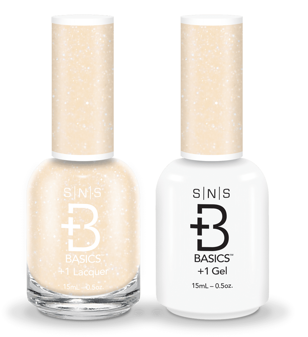 SNS Basics 1 + 1 Matching Polish and Gel, .5oz (Basics 1 + 1 Duo #138 ...