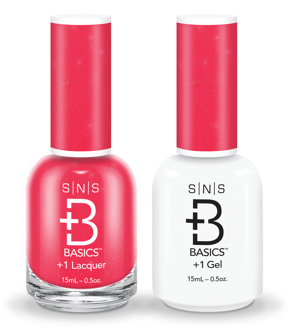 SNS Basics 1 + 1 Matching Polish and Gel, .5oz (Basics 1 + 1 Duo #4 ...