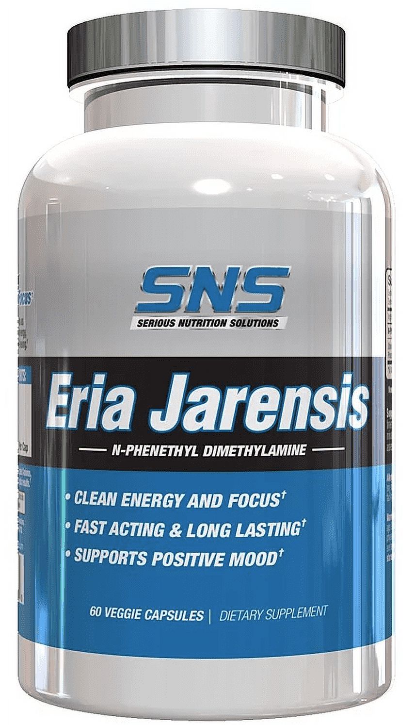 SNS Health Supplements: Eria Jarensis, Energy & Focus Enhancer, 60 ...