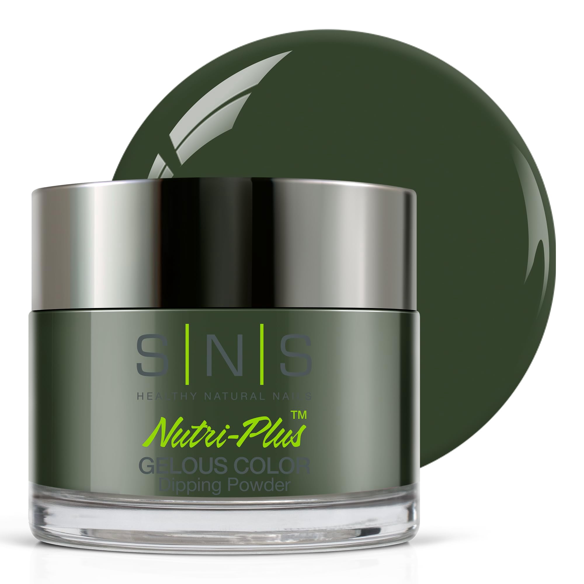 SNS Nail Dip Powder, Gelous Color Dipping Powder - Green Eggs & Ham ...