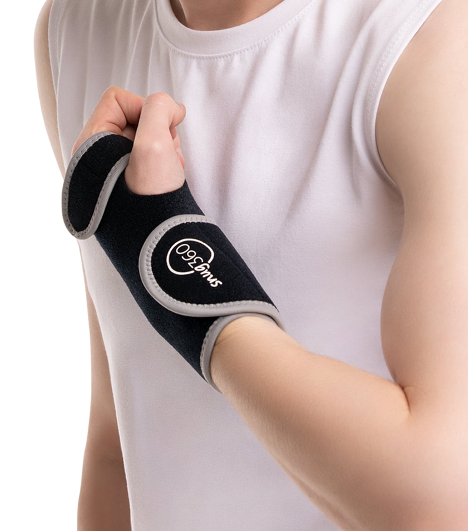 SNUG360 Wrist Brace for Carpal Tunnel, Removable Wrist Splint (Left ...