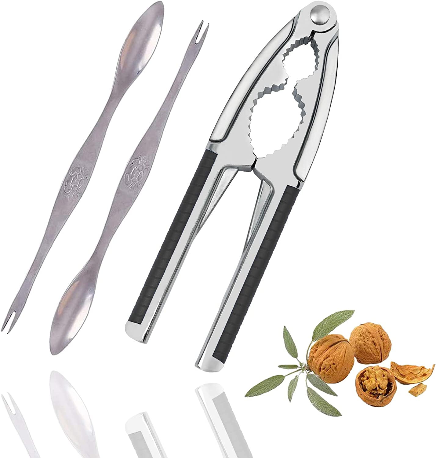 Nut Crackers For All Nuts.Walnut Cracker Heavy Duty Shell Seafood Pecan ...