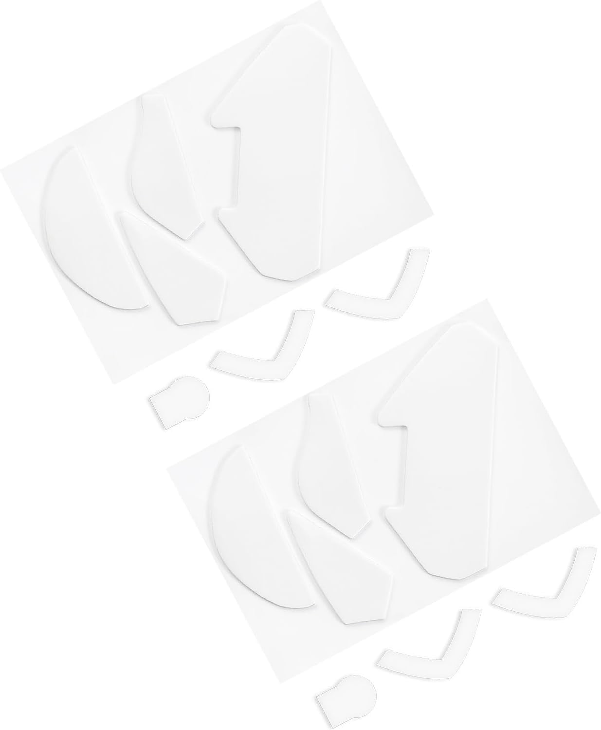 SNYMW Rounded Curved Edges Mouse Feet Skates Pads 0.8mm for G402 Gaming ...