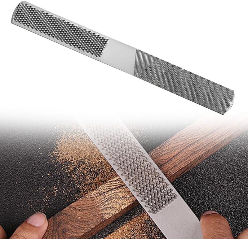 SNYMW Wood Rasp File | Premium 4-Way Hand File Set for Sharpening Wood ...
