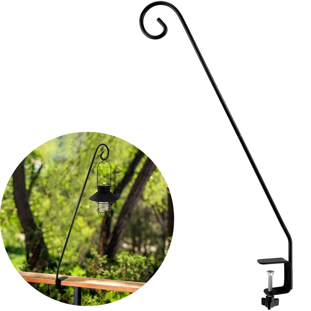 SNYNUXX Heavy Duty Extensible Deck Hook for Hanging Bird Feeders Plants ...