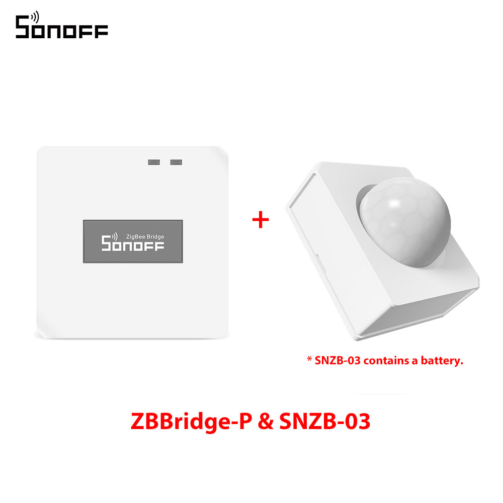 SNZB-03 - ZigBee Motion Sensor Handy Smart Device Detect Motion Trigger Alarm Work with ZigBee ...