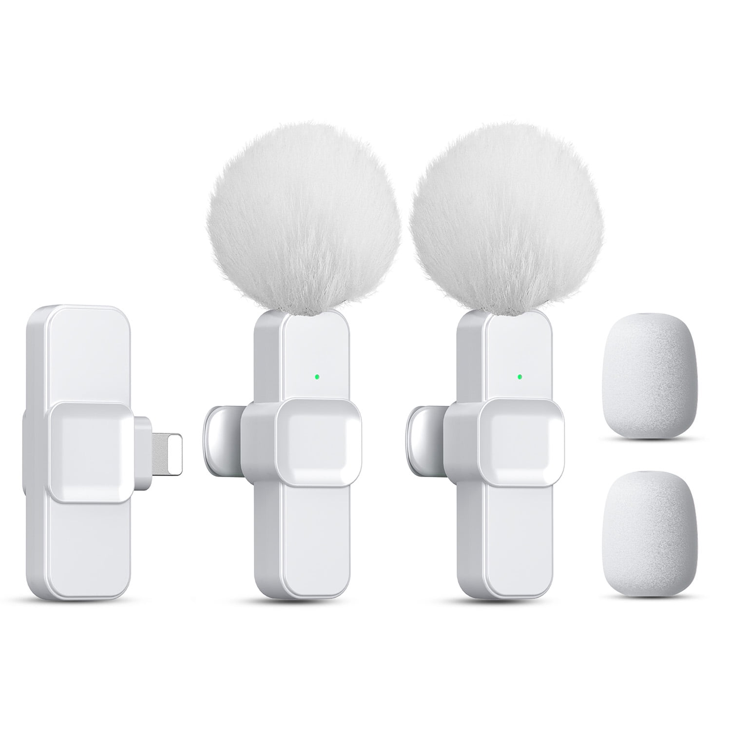 SNZIYAG K10 Wireless Lavalier Microphone Portable Audio Video Recording ...