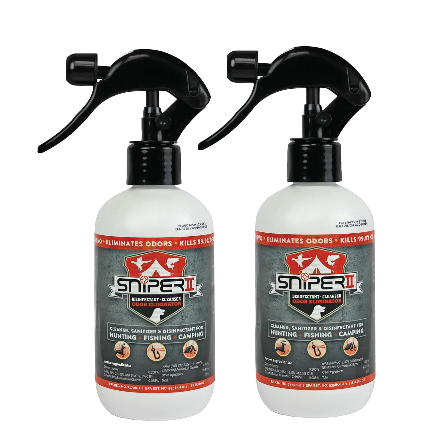 SNiPER II Disinfectant Cleanser and Odor Eliminator, Cleaner for ...