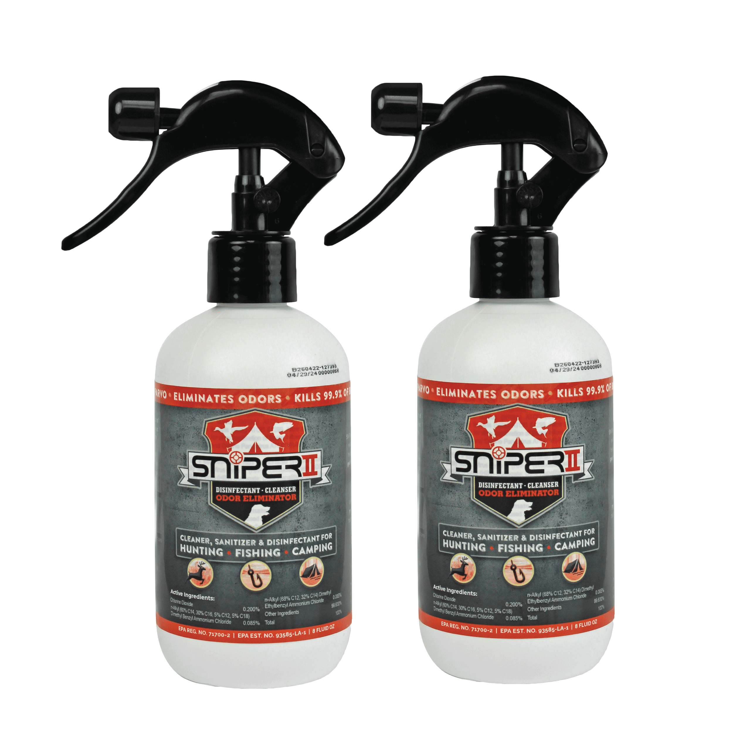 SNiPER II Disinfectant Cleanser and Odor Eliminator, Cleaner for ...