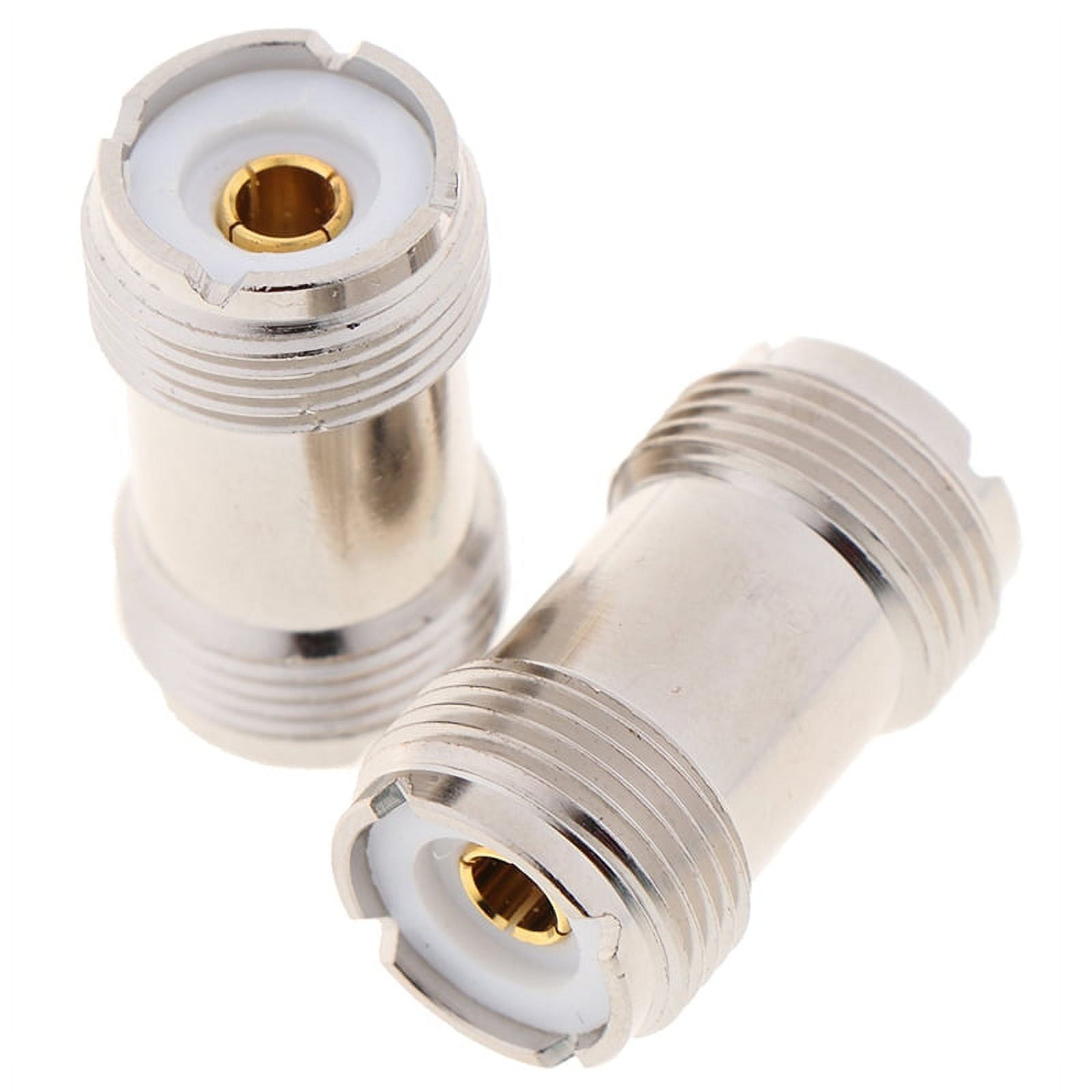 SO-239 UHF Female to Female RF Coax Cable Adapter Connector for PL-259 ...