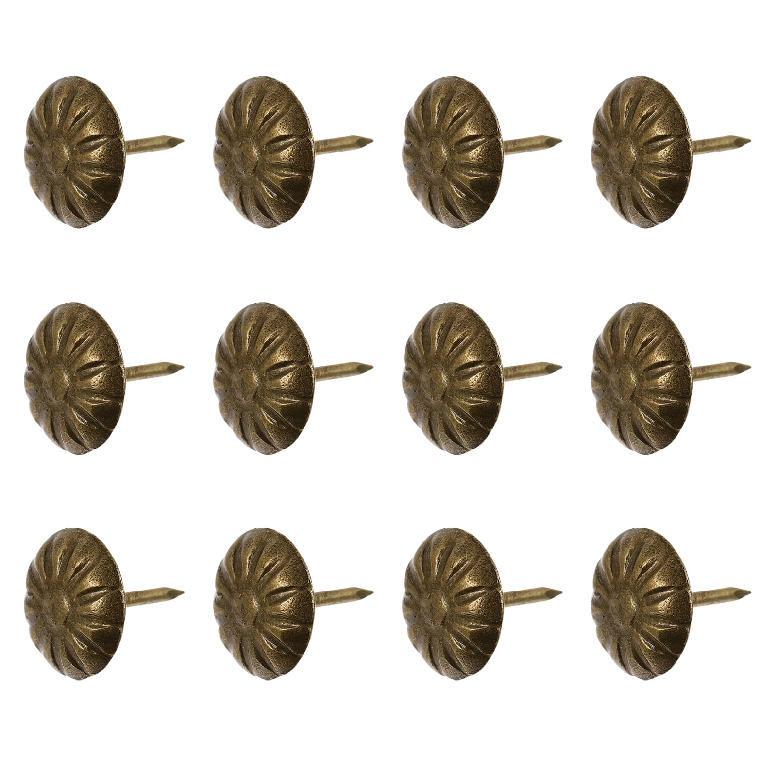 SOAC Iron Antique Thumb Push Pins & Tacks, 100 Pieces - Walmart.com
