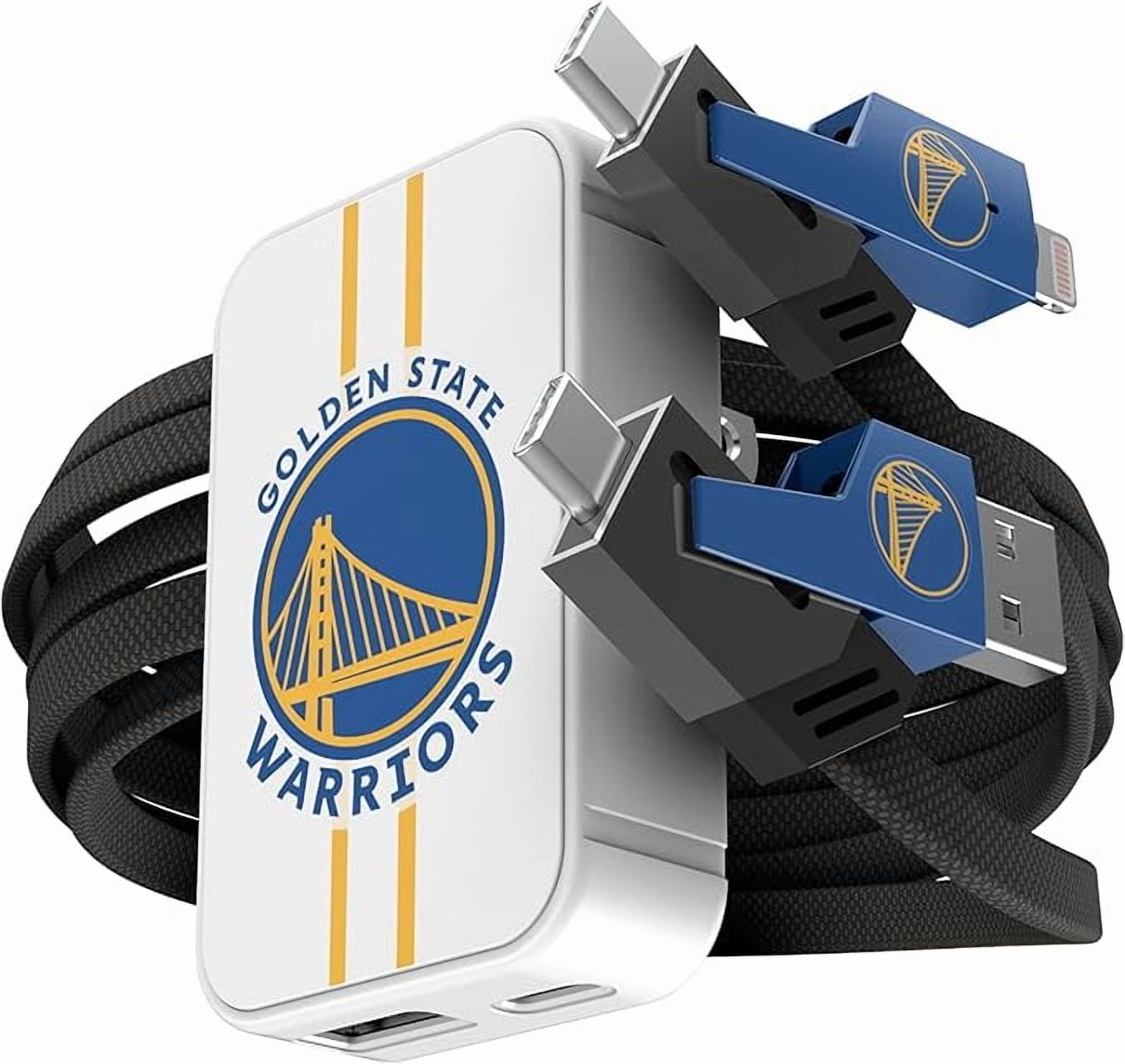 SOAR NBA Slim Wall Charger and 4 In 1 Multi Charging Cable - Golden ...