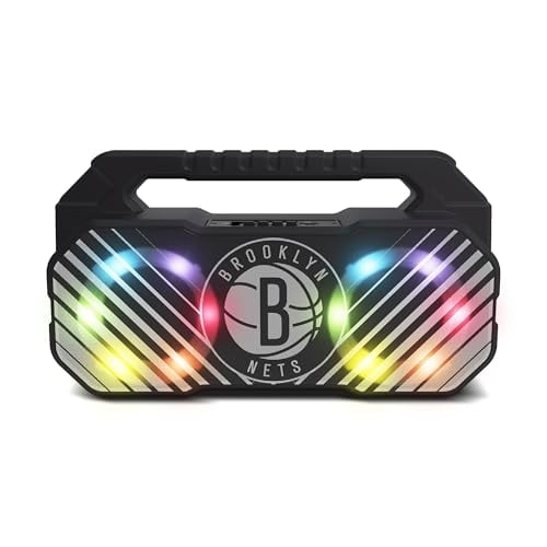 SOAR NBA Wireless BoomBox Speaker with FM Radio - Brooklyn Nets ...
