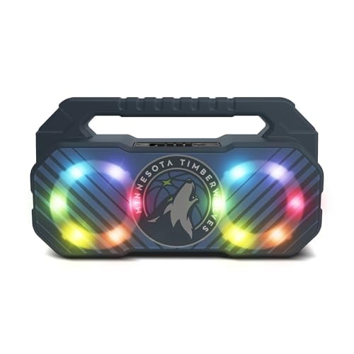 SOAR NBA Wireless BoomBox Speaker with FM Radio - Minnesota ...