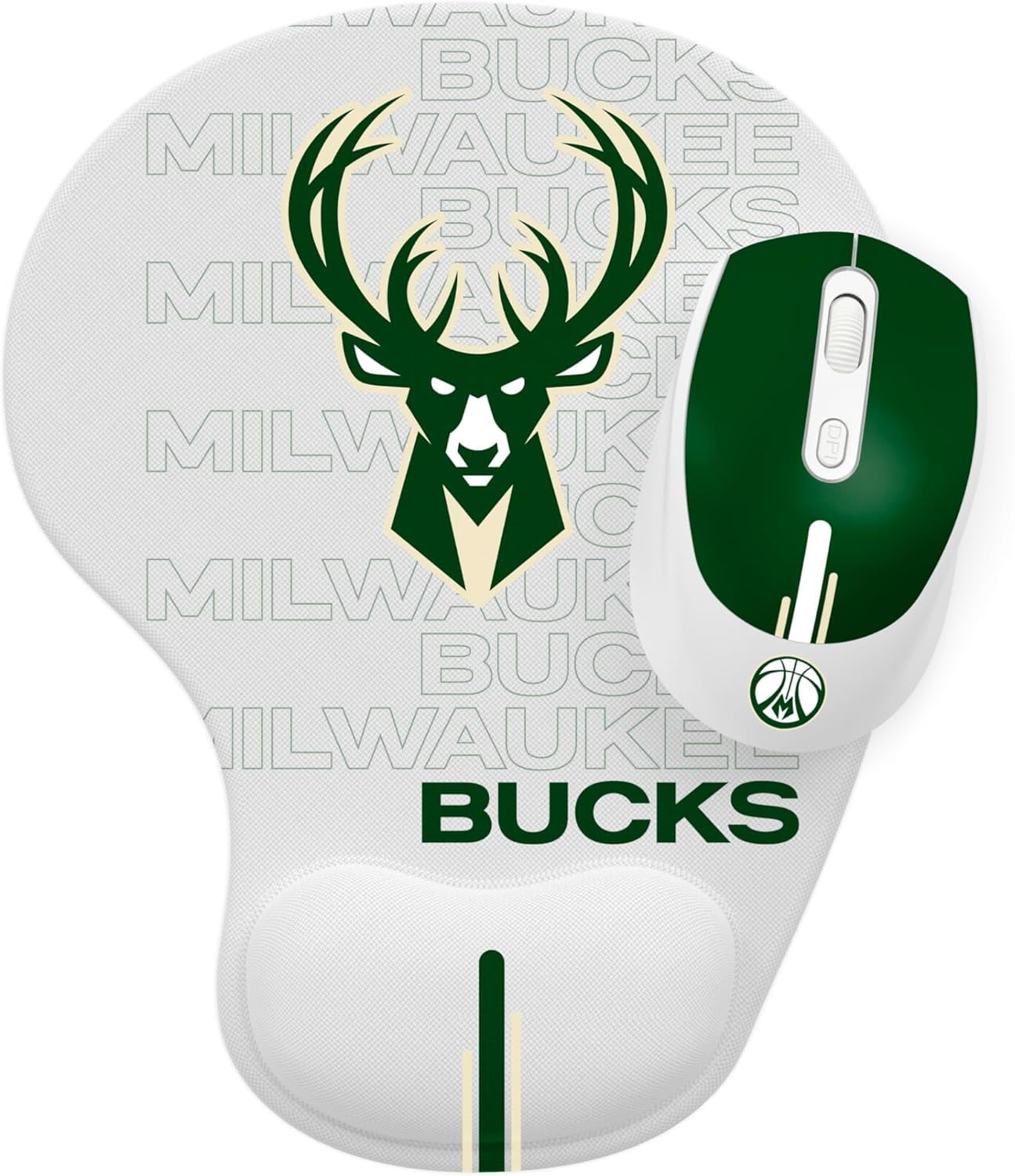 SOAR NBA Mouse and Mouse Pad Combo - Milwaukee Bucks - Walmart.com