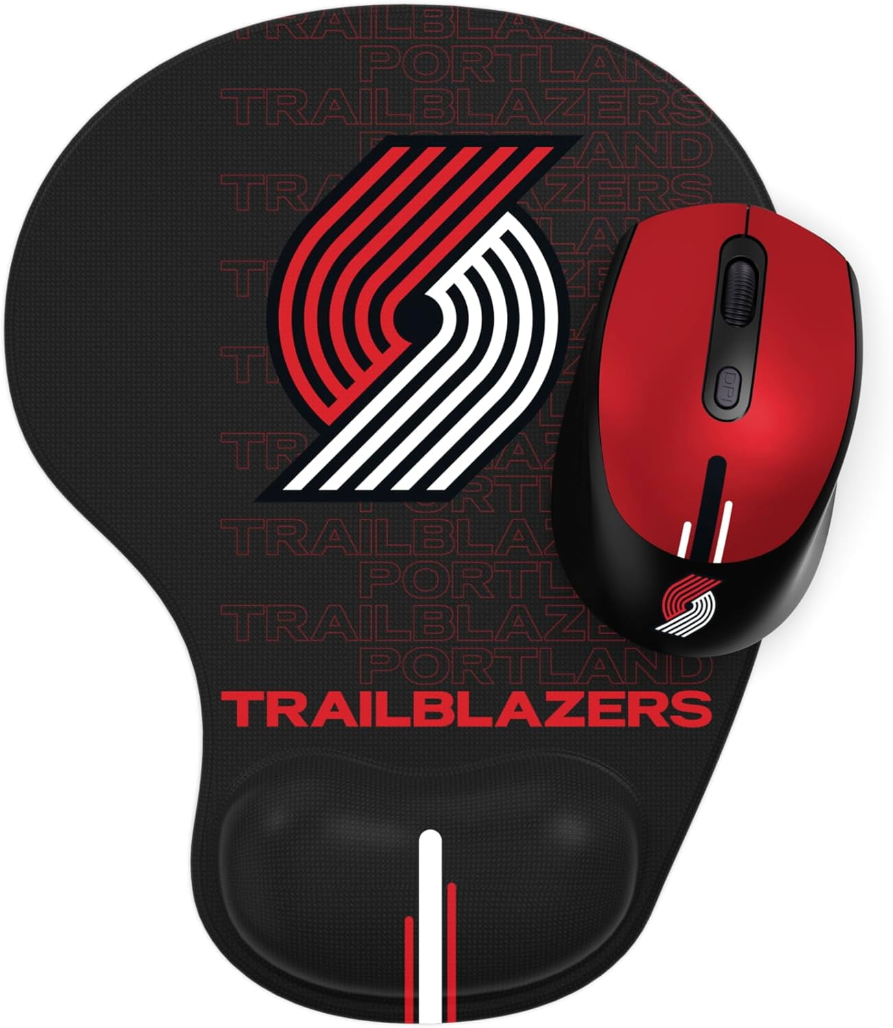 SOAR NBA Wireless Mouse and Mouse Pad - Portland Trail Blazers ...