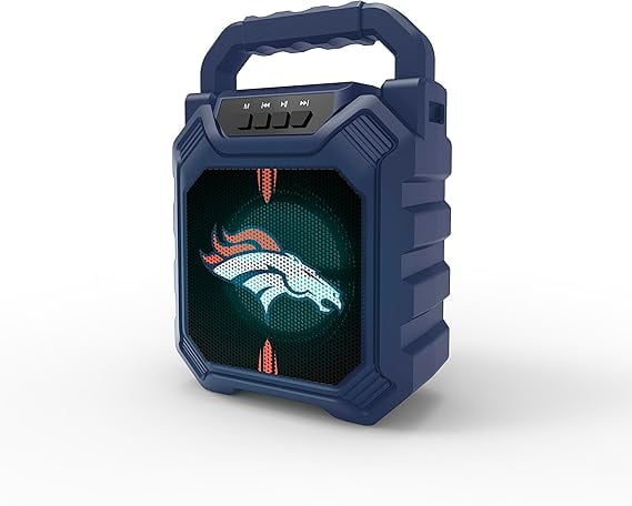SOAR NFL Unisex XL ShockBox Wireless Bluetooth Speaker - Denver Broncos ...