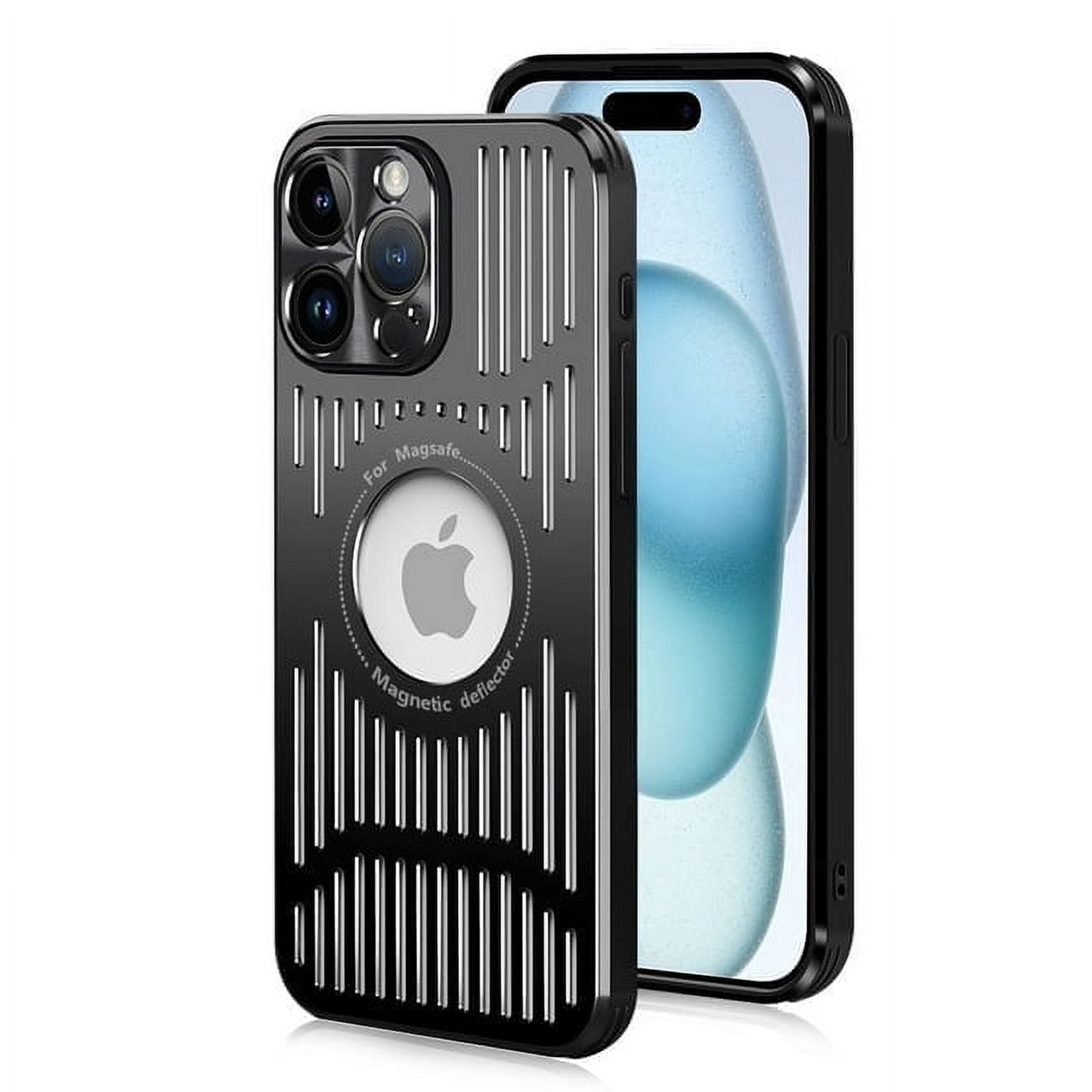 SOATUTO Aluminum Frame Metal Backplane Compatible With iPhone 15 Pro ...