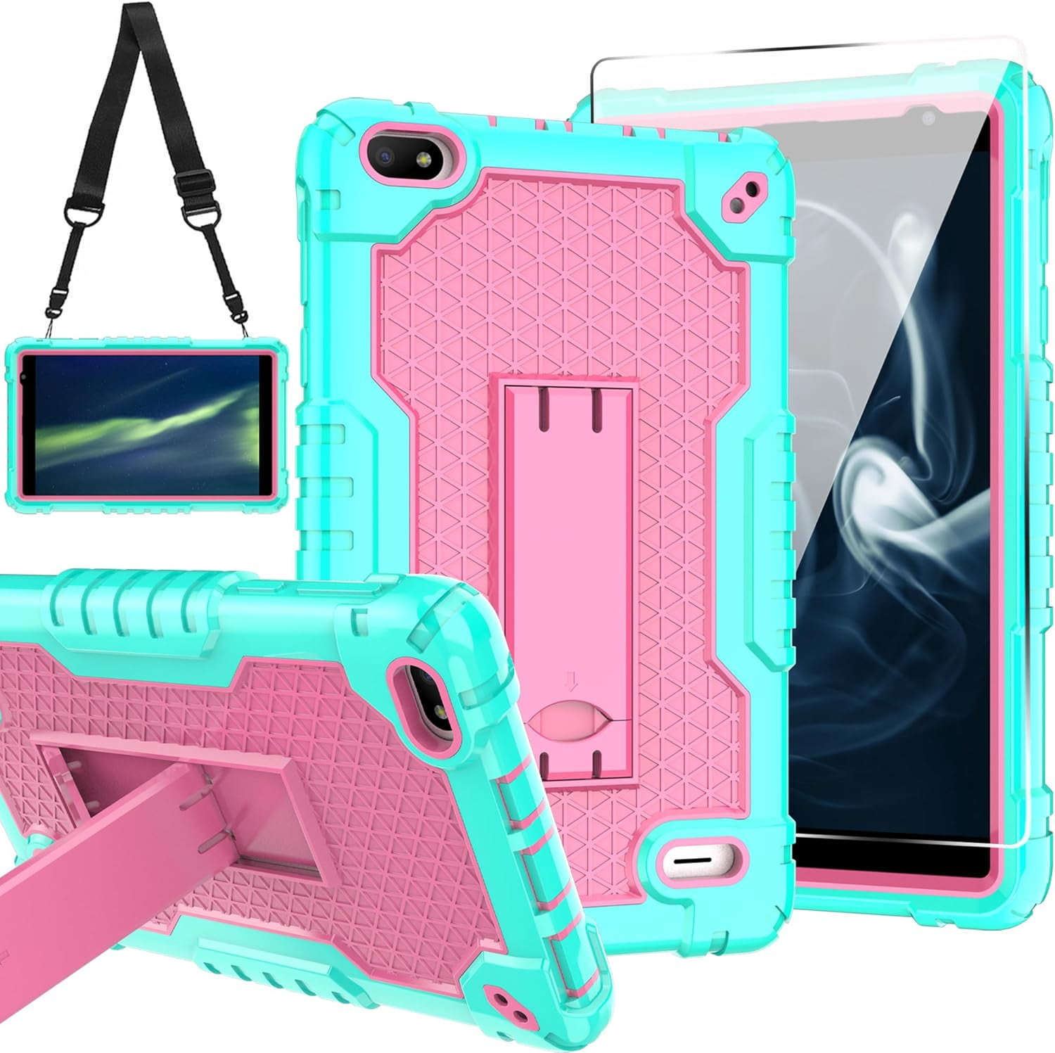 SOATUTO for Blu M8L 2022/ M8L Plus 8 inch tablet Built in Kickstand ...