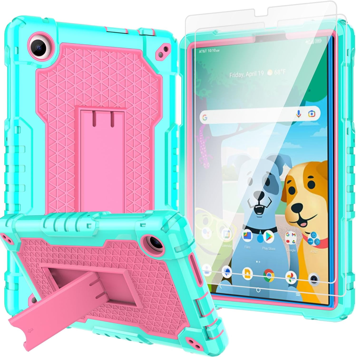 SOATUTO Case for for AT&T Amigo Jr. Tab 8 inch Tablet 9136K - with 2PCS ...