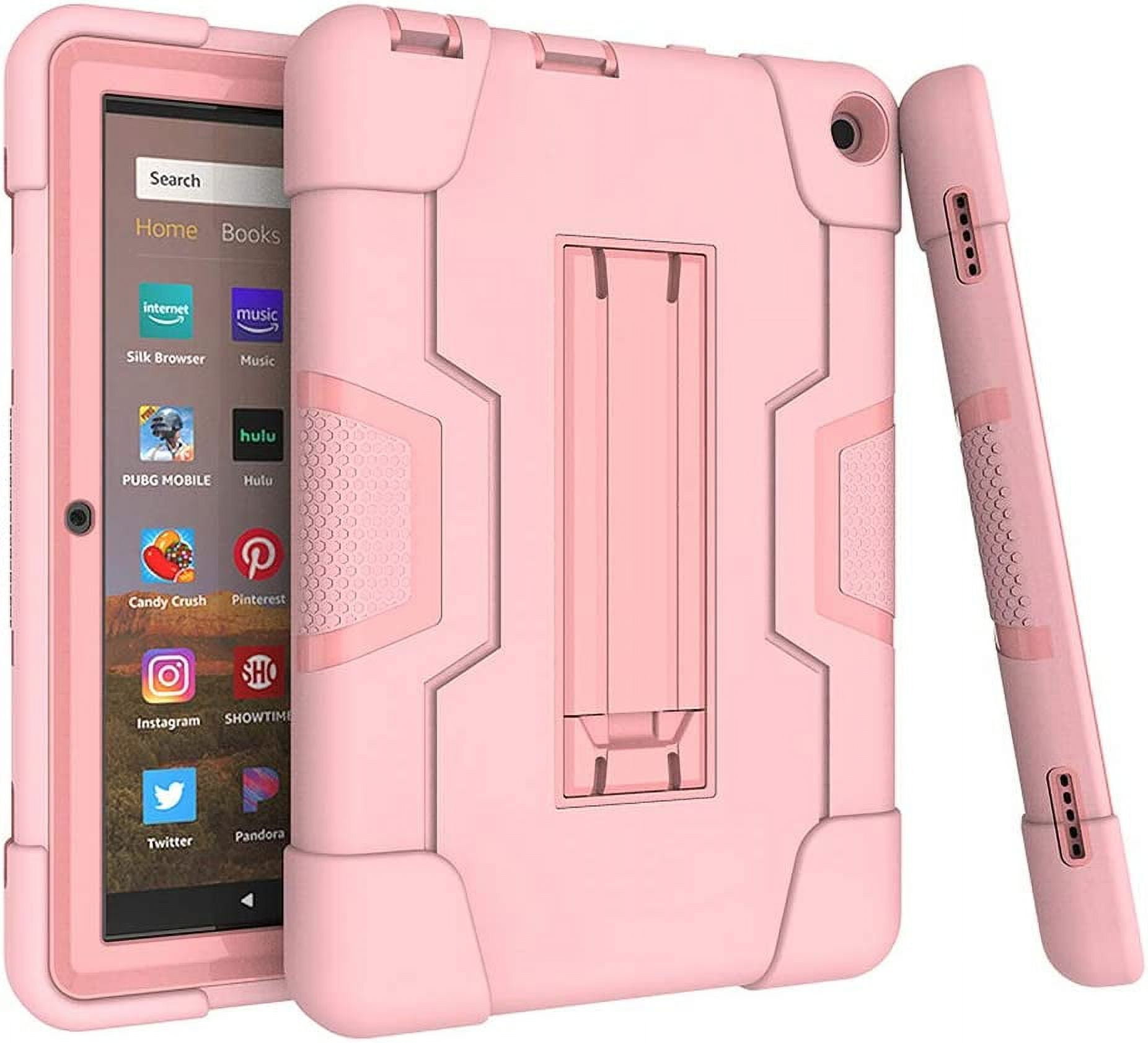 SOATUTO Case for Amazon Fire HD 8 2020 Tablet, Hybrid Drop Proof Shock ...