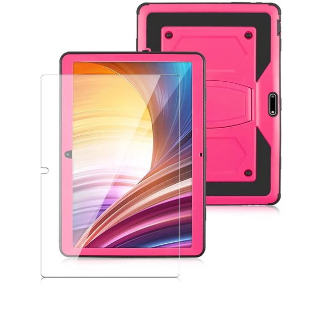 SOATUTO for Dragon Touch Max 10 Plus Case with Screen Protector T ...