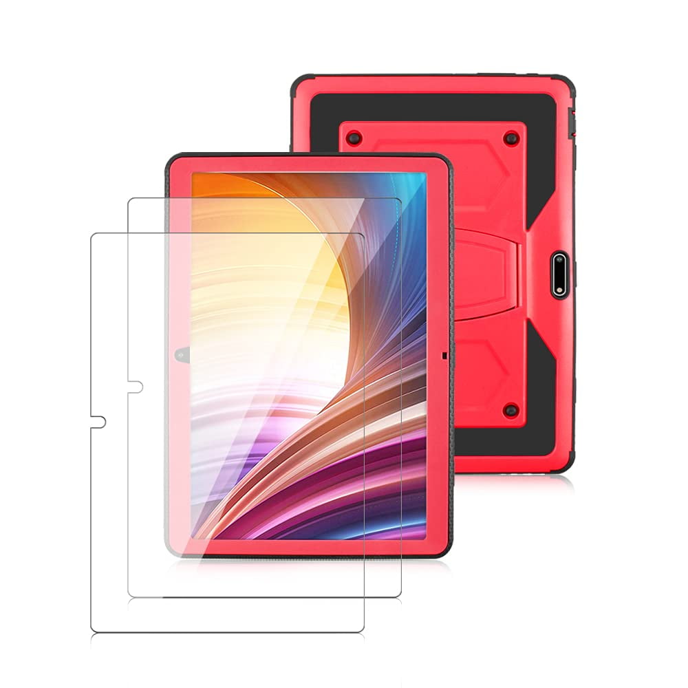 SOATUTO for Dragon Touch Max 10 Plus Case with Screen Protector T ...